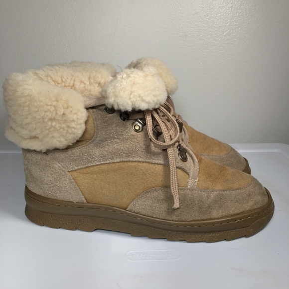 EMU Ridge | Shoes | Emu Ridge Womens Boots Sheepskin Laceup Size 9m ...